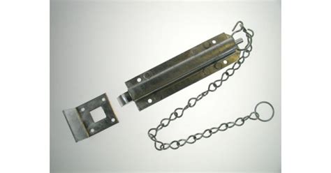 216mm Chain Bolt 66 Galvanised Pack Of 5