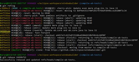 Git Interactive Rebase Cherry Pick Reflog Ve Submodule Kullanımı
