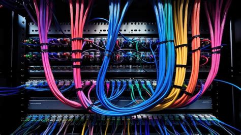 Cat Cable Bundles Premium Ai Generated Image