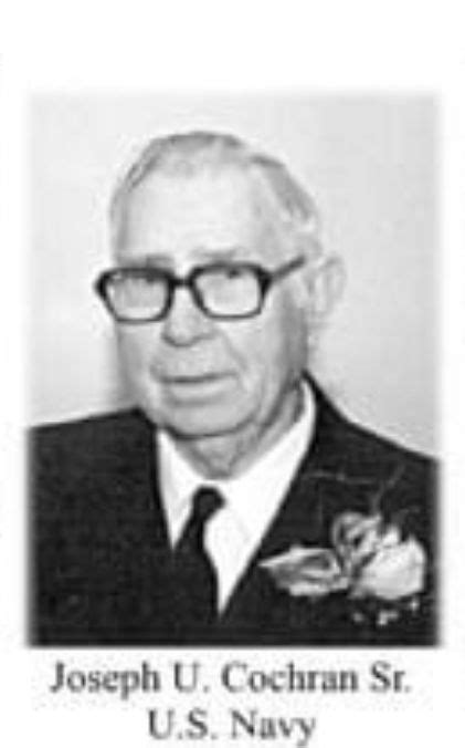 Joseph Upton Cochran Sr 1921 2009 Find A Grave Memorial