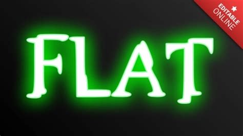Flat The Matrix Movie Text Effect Generator