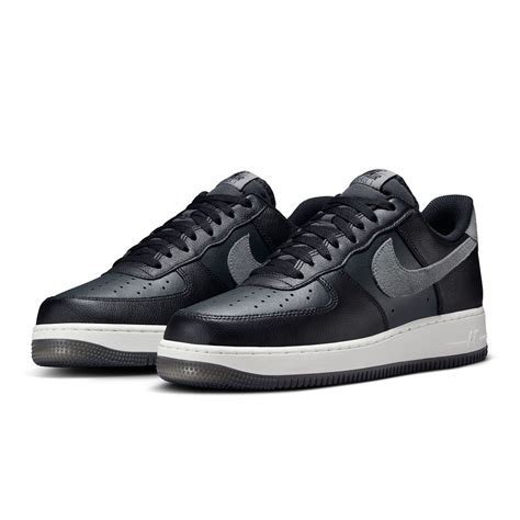 Nike Men Air Force 1 07 Lv8 Black Smoke Grey Dk Smoke Grey