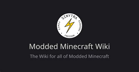 Modded Minecraft Wiki