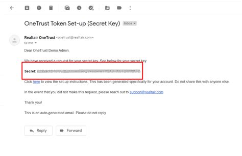 Generate A Secret Key And Setup Authenticator
