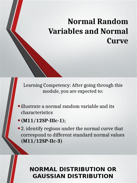 Normal Random Variables And Normal Curve 1 Pdf Normal
