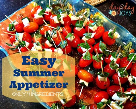 10 Easy Summer Appetizers