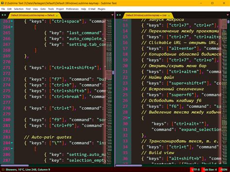 Rows Not Columns While I Opening User Settings And Keymap File Ideas