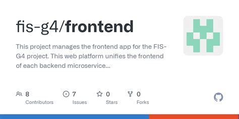 GitHub Fis G4 Frontend