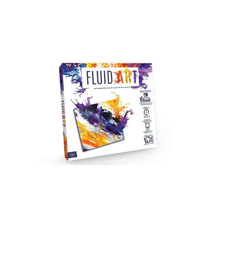 Набір для малювання рідким акрилом Fluid Art Noofik