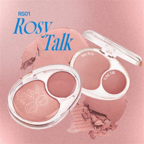 Fwee Mellow Dual Blush 12 Colors Shopee Malaysia