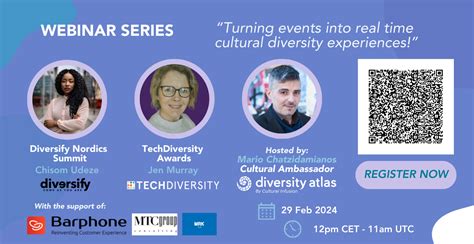The Launch Of Diversity Atlas Webinar Series