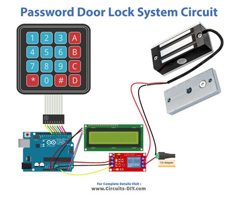 Door Lock System With Password Arduino Tutorial