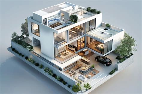 Wider A Beautiful Architectural And Space Planning Premium Ai Generated Image