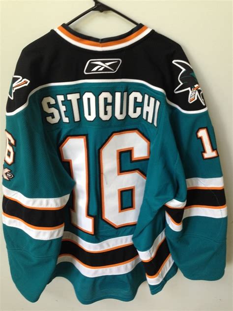 Devin Setoguchi San Jose Sharks 2009 10 Christophers Gamers