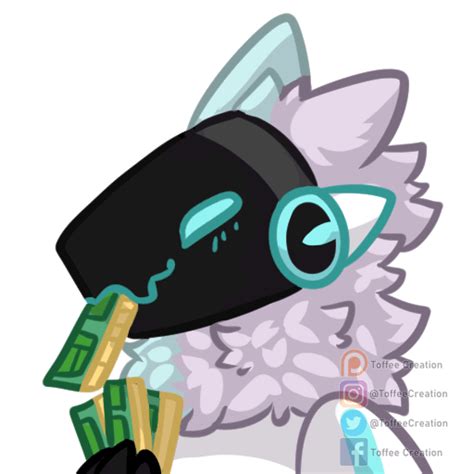 A Protogen Eating Ram Commissioned Art Rprotogen