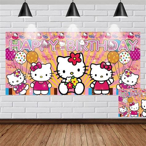 Hello Kitty 2nd Birthday Backgrounds Hello Kitty 2nd Birthday Backgrounds