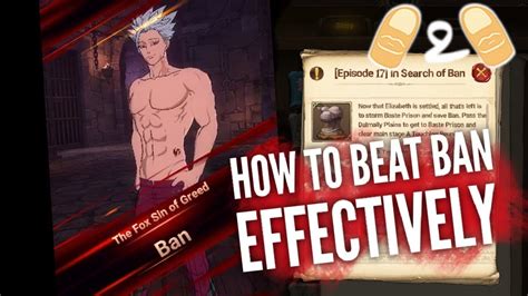 The Seven Deadly Sins 7ds Grand Cross Fox Sin Of Greed Ban Chapter 2