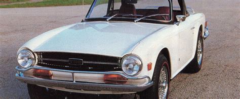 A Brief History Of The Triumph Tr Series