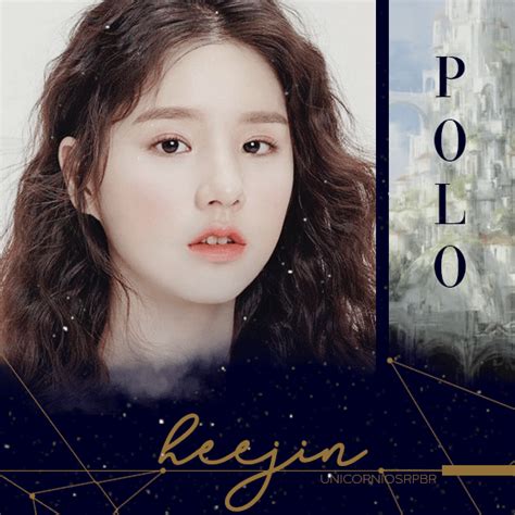 Heejin Heejin Um Participando Da Arca Do Polo Um Tanto Estranha E