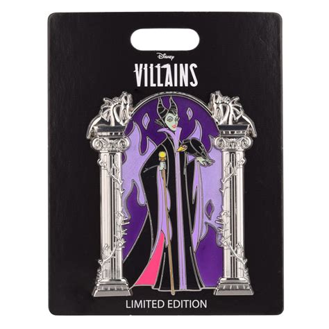 Maleficent Disney Villains Hallway Pin Release At Dpb Store Disney