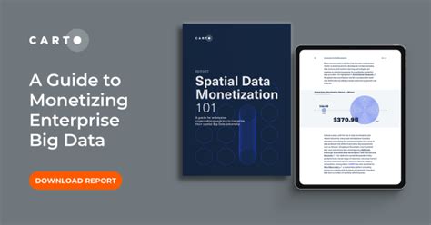 Reports Spatial Data Science CARTO