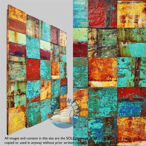 Mosaic Patchwork Wall Panel Sizes All From Boats