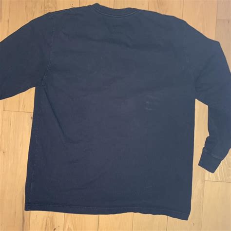 Dickies Long Sleeve Shirt Mens Xl Black Gray Depop