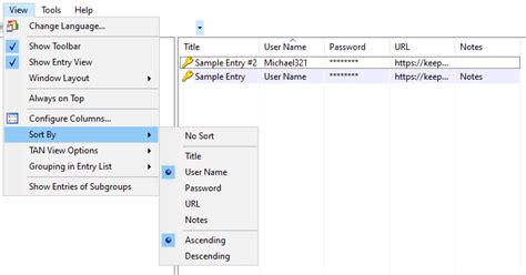 Allow More Control Of Entry Order · Issue 9265 · Keepassxrebootkeepassxc · Github