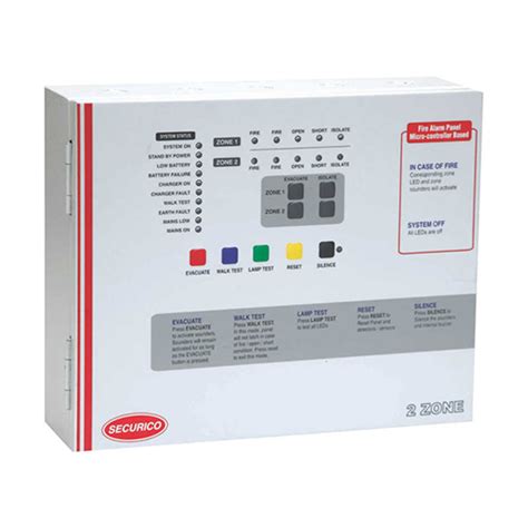 White Sec F02 Securico 2 Zone Fire Panel At Best Price In Jaipur