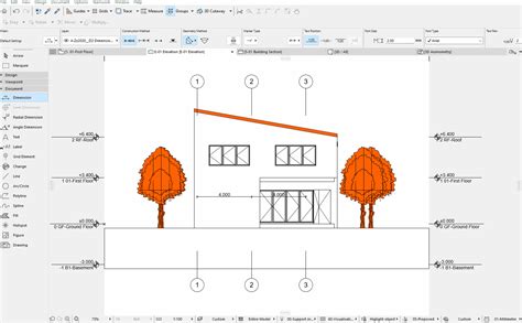 Why Are Reference Levels Not Shown In Elevationsection Levels