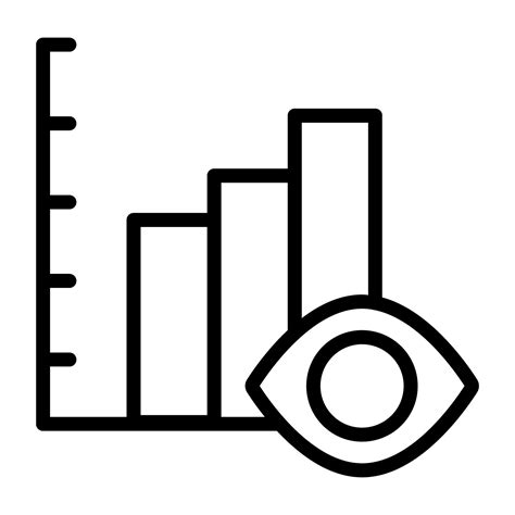 An Outline Design Icon Of Graph Monitoring 40209484 Vector Art At Vecteezy