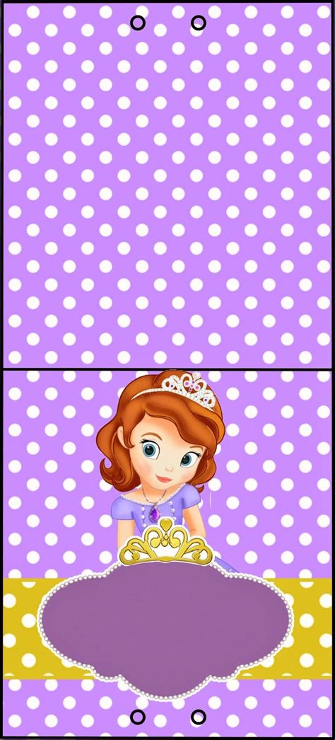 Princesa Sofía Etiquetas Gratis Para Candy Bar Ideas Y Material Gratis Para Fiestas Y