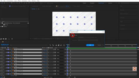 how to quickly offset layers in after effects ukramedia