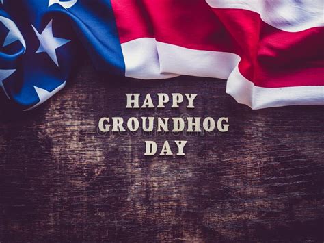 Groundhog Day Background Close Up Top View Stock Image Image Of Celebration Holiday 169095475