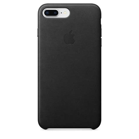 Husa Originala IPhone Plus Plus Piele Naturala Apple MQHM ZM A Black Iphone Leather