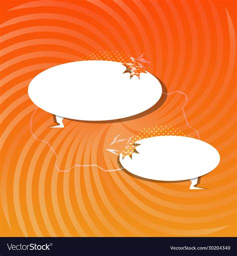 Comic Bubble Chat Royalty Free Vector Image Vectorstock