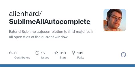 github alienhard sublimeallautocomplete extend sublime