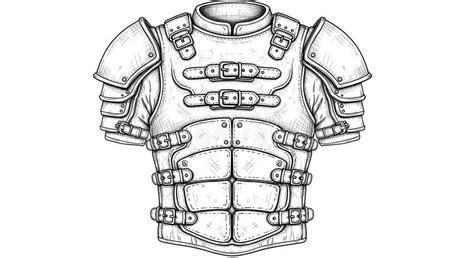 Armor Chest Piece Stock Illustrations 78 Armor Chest Piece Stock