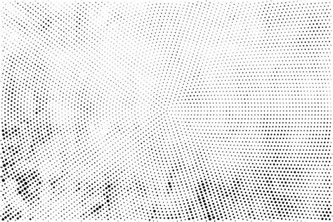 Free Vector Black Abstract Grunge Halftone Pattern Texture Background