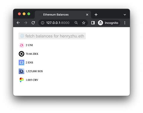 Github Hzhueth Balances 🪙 A Tiny Library To Get Erc 20 Token