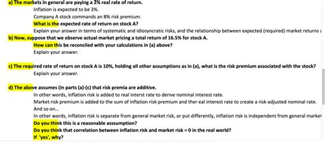 A The Markets In General Are Paying A 2 Real Rate