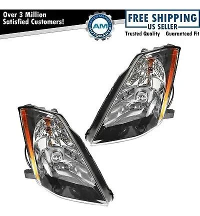 Front Headlights Headlamps Lights Lamps Lh And Rh Pair Set Oab Indicado