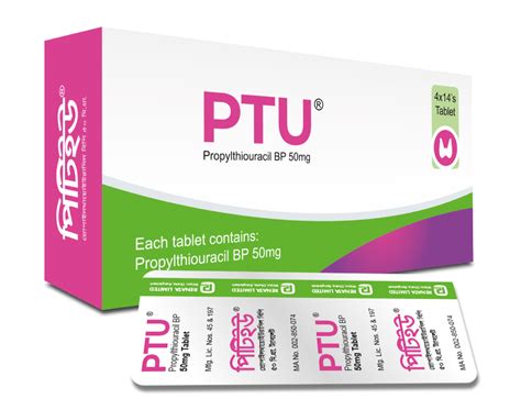 Ptu 50 Mg Tablet Uses Dosage Side Effects Bissoy