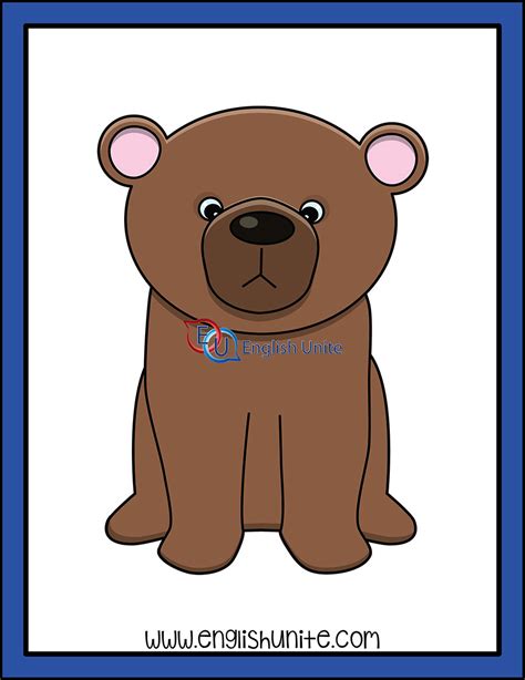 English Unite Bear Animal Pack Bear Cub Sitting