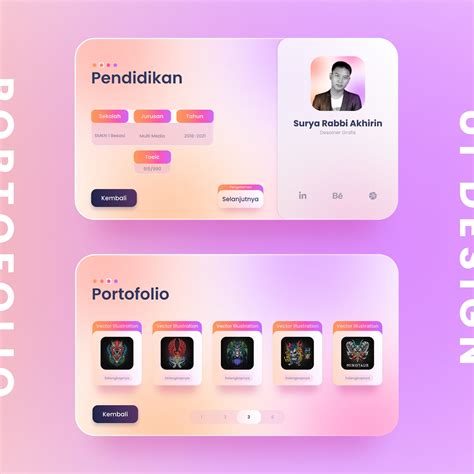 Glass Morphism UI Design Behance