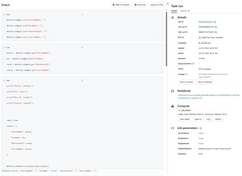 The Adf Databricks Job Activity Doesnt Seem To Pass Parameters