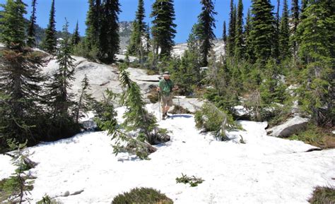 Idahos Selkirk Crest Beehive Lake July 2013 Evans Outdoor Adventures