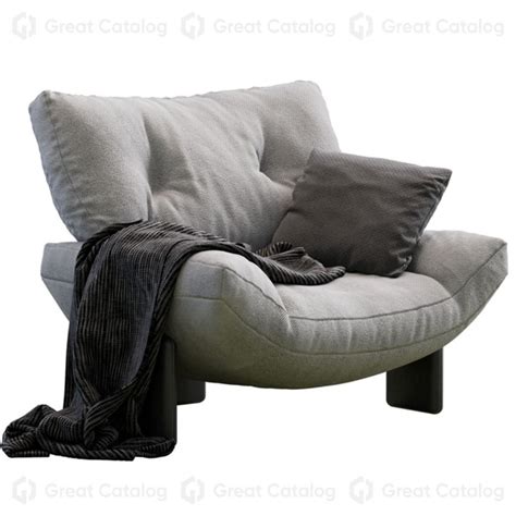 Armchair Minotti Emmi 3d Model Greatcatalog 58681