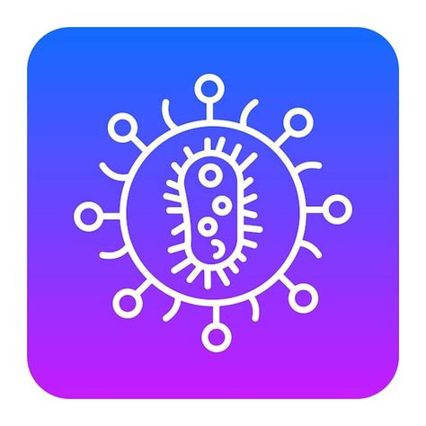 Premium Vector Bacterium Vector Illustration