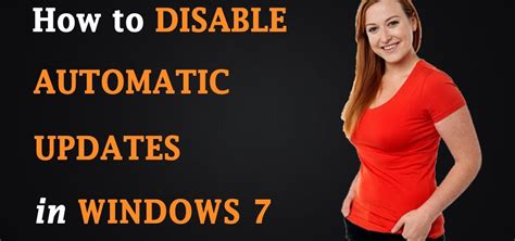 how to disable automatic updates in windows 7 operating systems